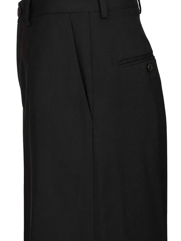Celine Wool Gabardine Dock Trousers
