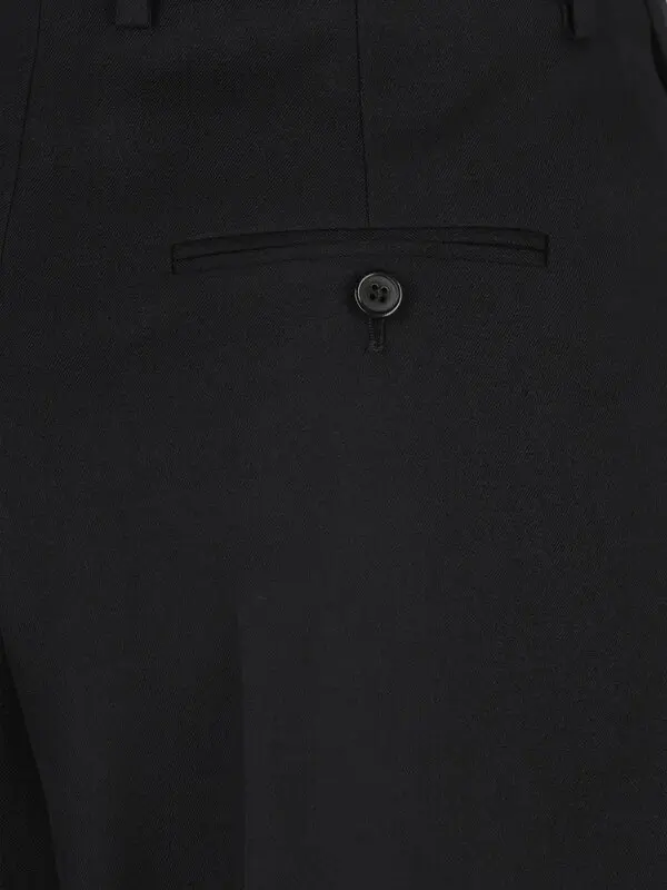 Celine Wool Gabardine Dock Trousers