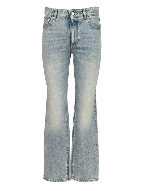 Alexander McQueen Straight-leg Jeans - Blue