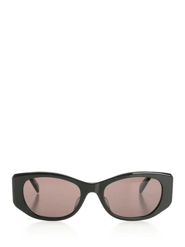 Celine S329 Rectangular Sunglasses - Black