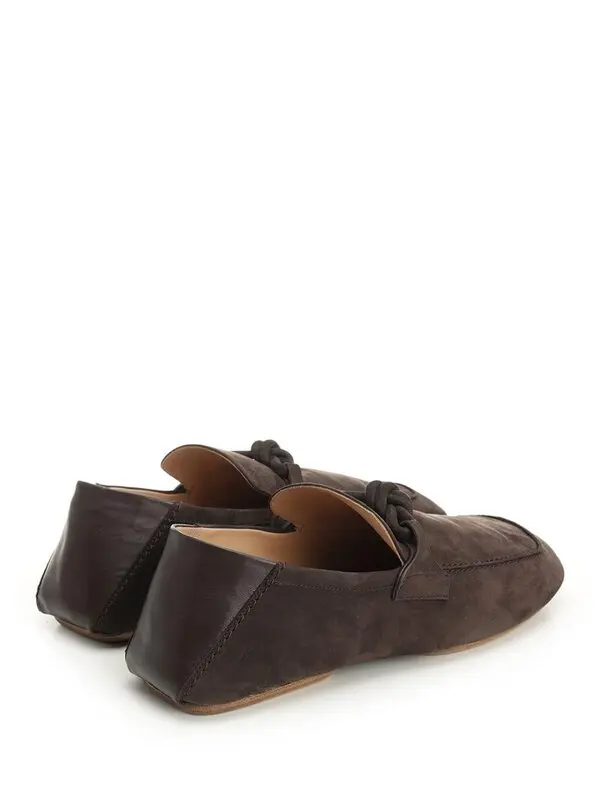Bottega Veneta Daddy Suede Moccasins