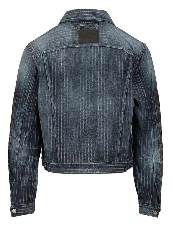 Acne Studios Patchwork Denim Jacket