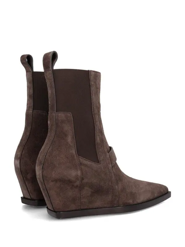 Rick Owens Sharp Wedge Ankle Boots