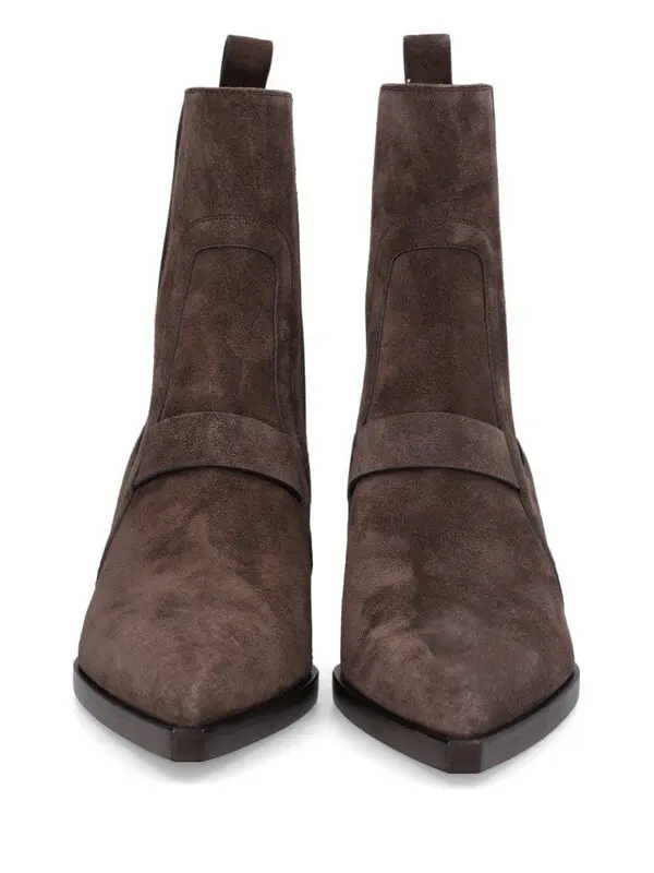 Rick Owens Sharp Wedge Ankle Boots
