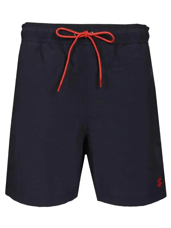 Celine Nylon Swim Shorts - Blue