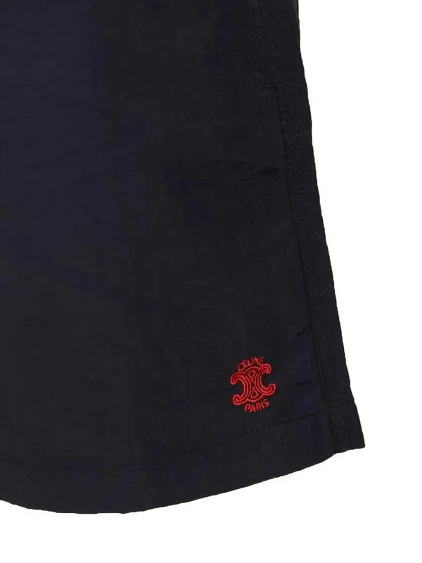 Celine Nylon Swim Shorts