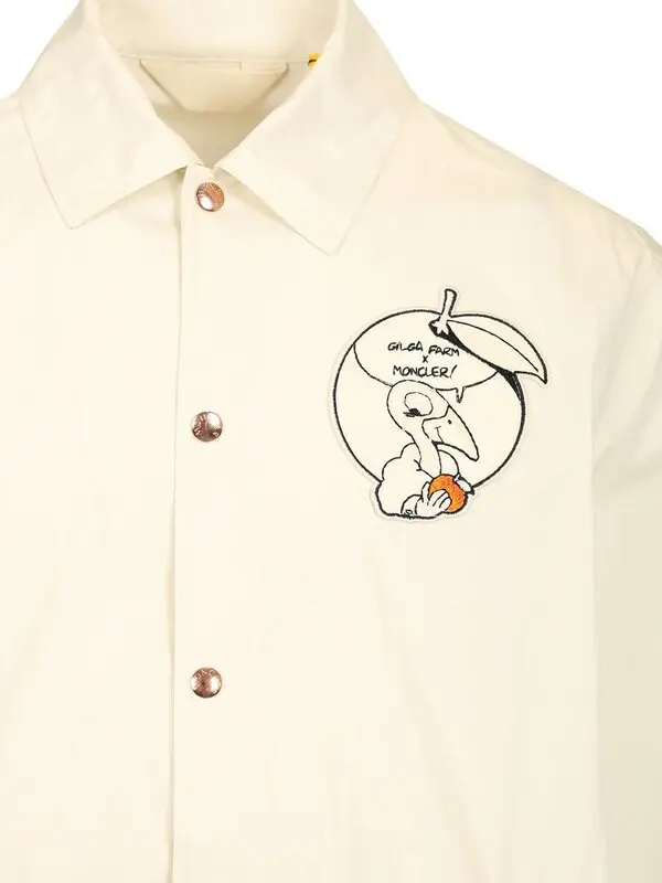 Moncler Satsuma Shacket Jacket - White