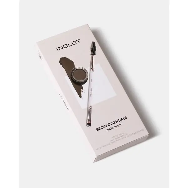 INGLOT Brow Essentials Makeup Set - Brown