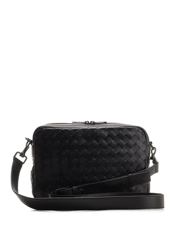 Bottega Veneta Shoulder Bag With Woven Pattern