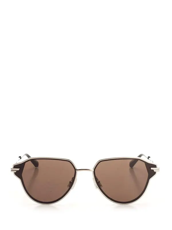 Bottega Veneta Glaze Aviatore Sunglasses