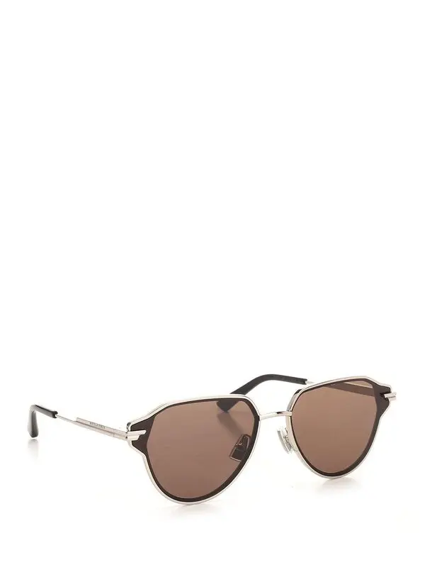 Bottega Veneta Glaze Aviatore Sunglasses