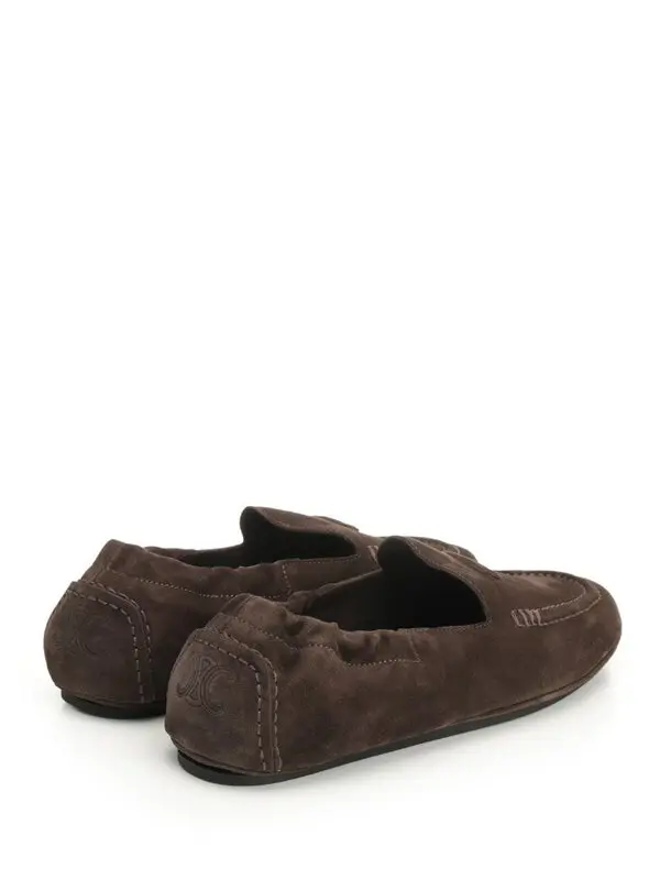 Celine Adam Suede Moccasin