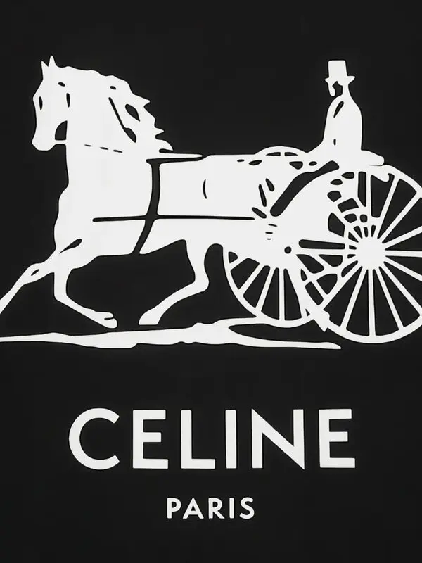Celine Cotton Jersey T-shirt