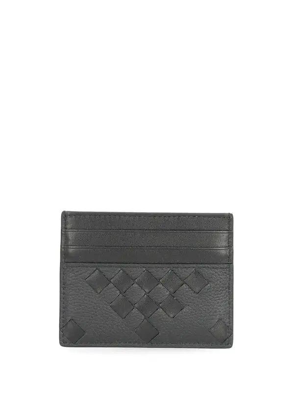 Bottega Veneta Braided Credit Card Holder