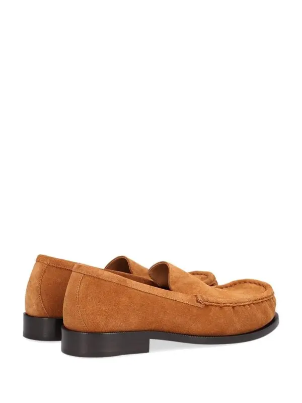 Dries Van Noten Suede Loafers - Brown