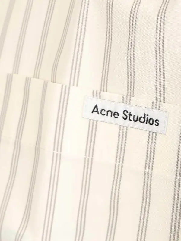 Acne Studios Striped Poplin Shirt