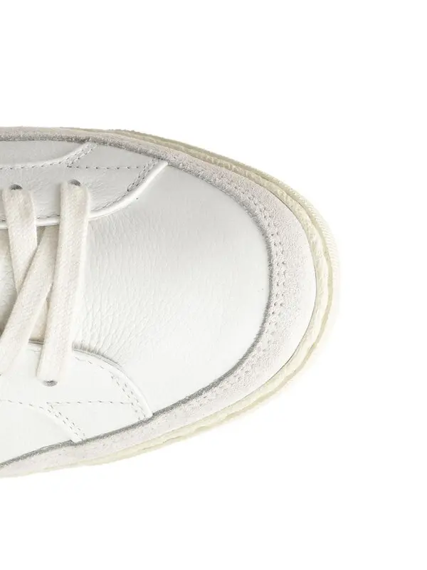 TOM FORD Leather Sneaker - White