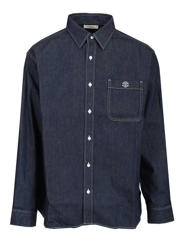 Celine Loose-fit Denim Shirt