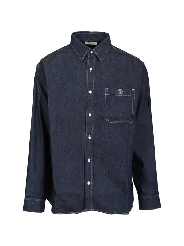 Celine Loose-fit Denim Shirt