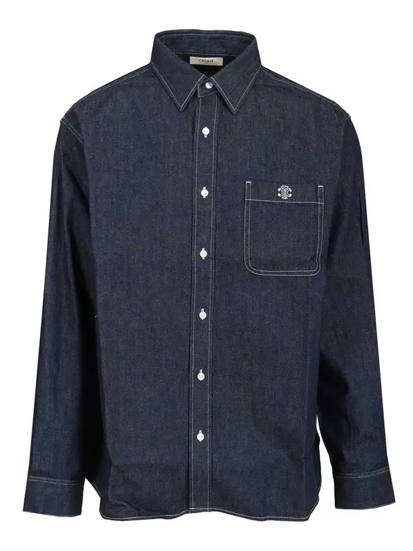 Celine Loose-fit Denim Shirt