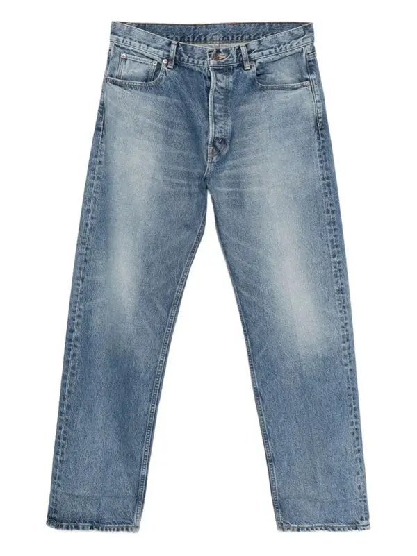 Celine 001 Boyfriend Jeans In Cotton Denim