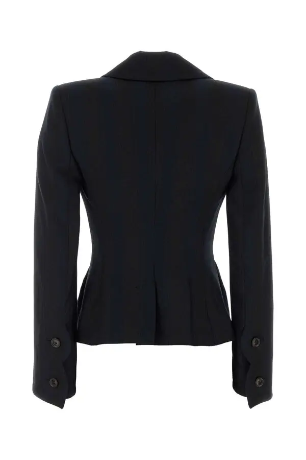 VIVIENNE WESTWOOD Embroidered Wool Georgia Blazer