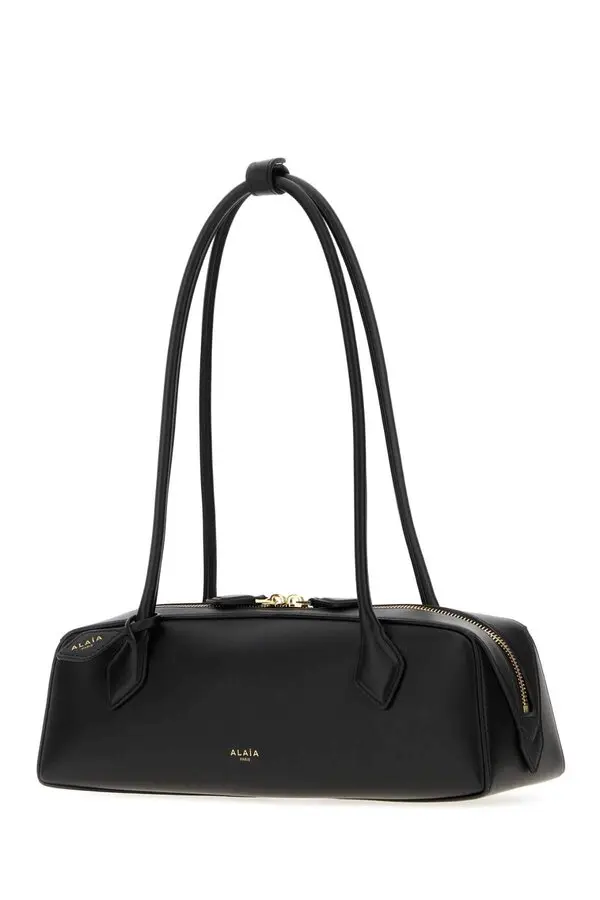 Alaïa Leather Medium Teckel Shoulder Bag