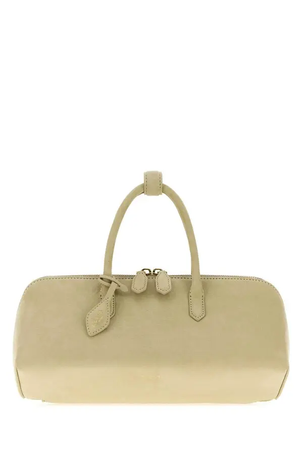 Alaïa Pastel Nubuck Small Delta Handbag - Green
