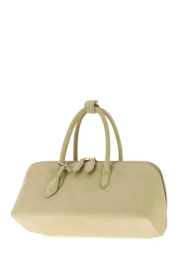 Alaïa Pastel Nubuck Small Delta Handbag - Green