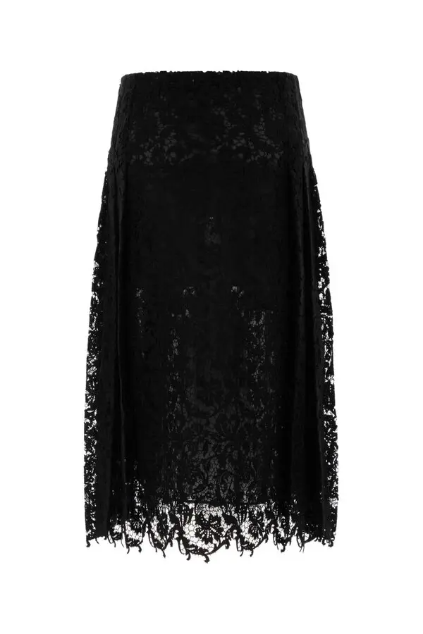 Fendi Macrame Lace Skirt