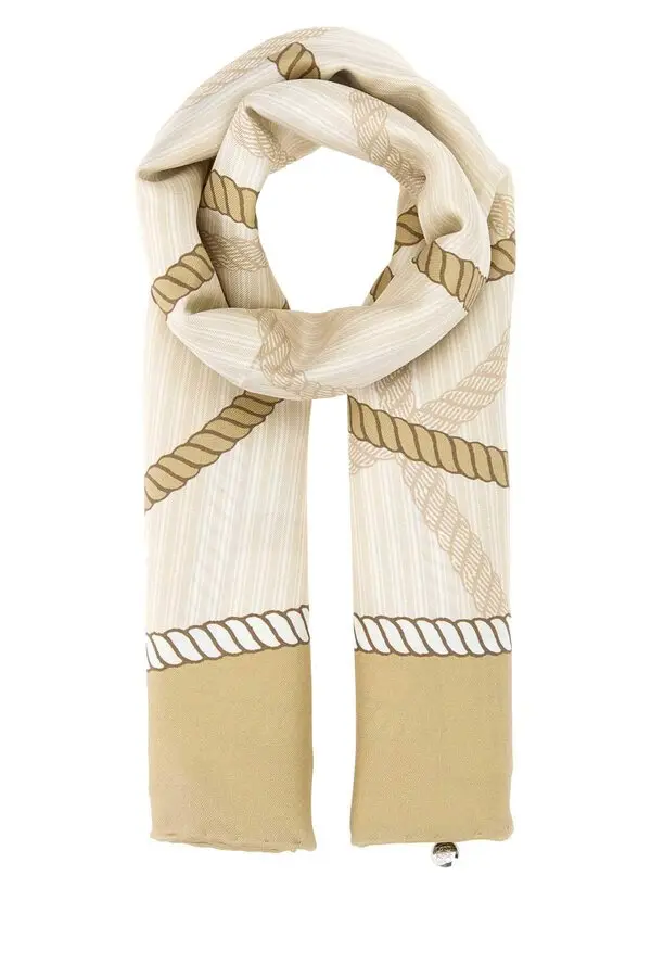 Loewe Printed Twill Foulard - Multicolor