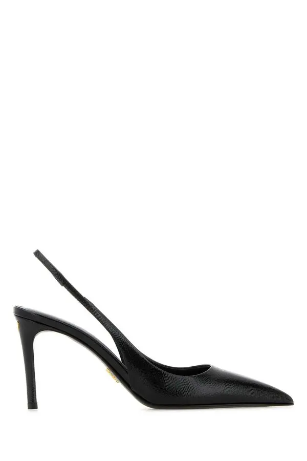 Prada Leather Pumps - Black
