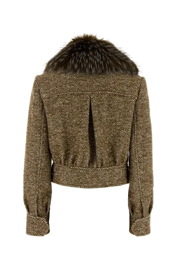 Zimmermann Two-tone Tweed Valiant Jacket