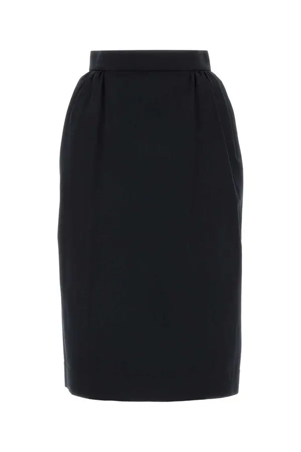 VIVIENNE WESTWOOD Midnight Cotton Blend Skirt - Blue