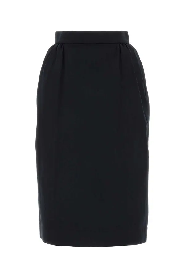 VIVIENNE WESTWOOD Midnight Cotton Blend Skirt - Blue