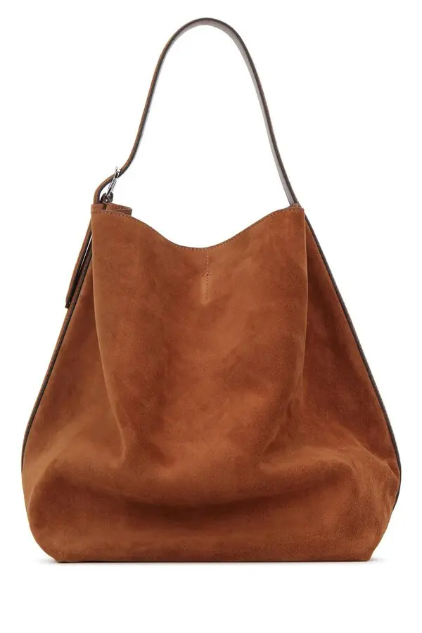 TOTEME Belted Suede Tote - Multicolor