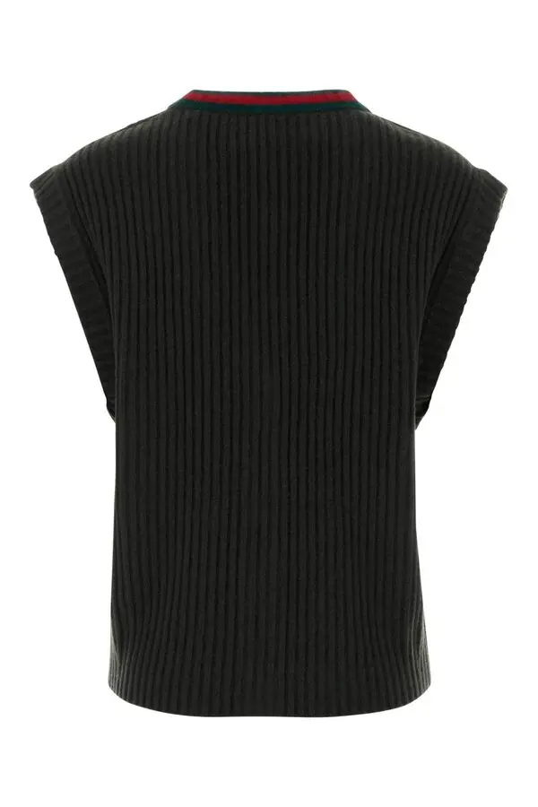 Gucci Bottle Wool Vest
