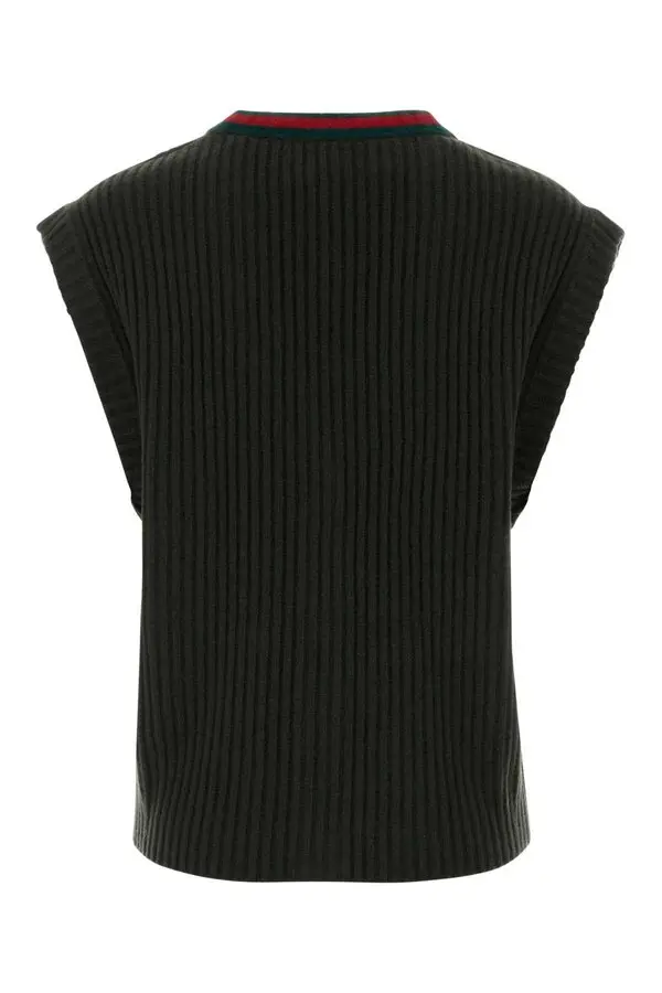 Gucci Bottle Wool Vest
