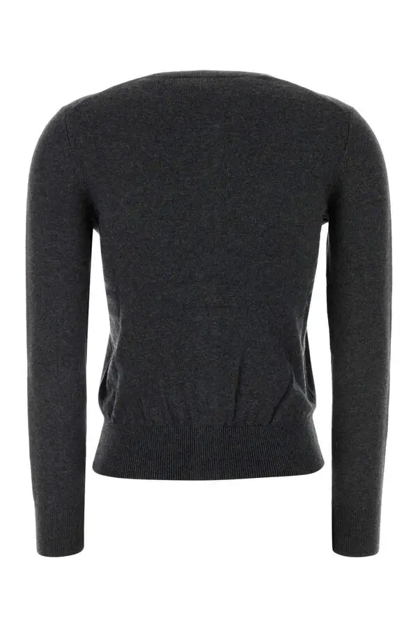 Isabel Marant Étoile Charcoal Cotton Blend Mona Cardigan