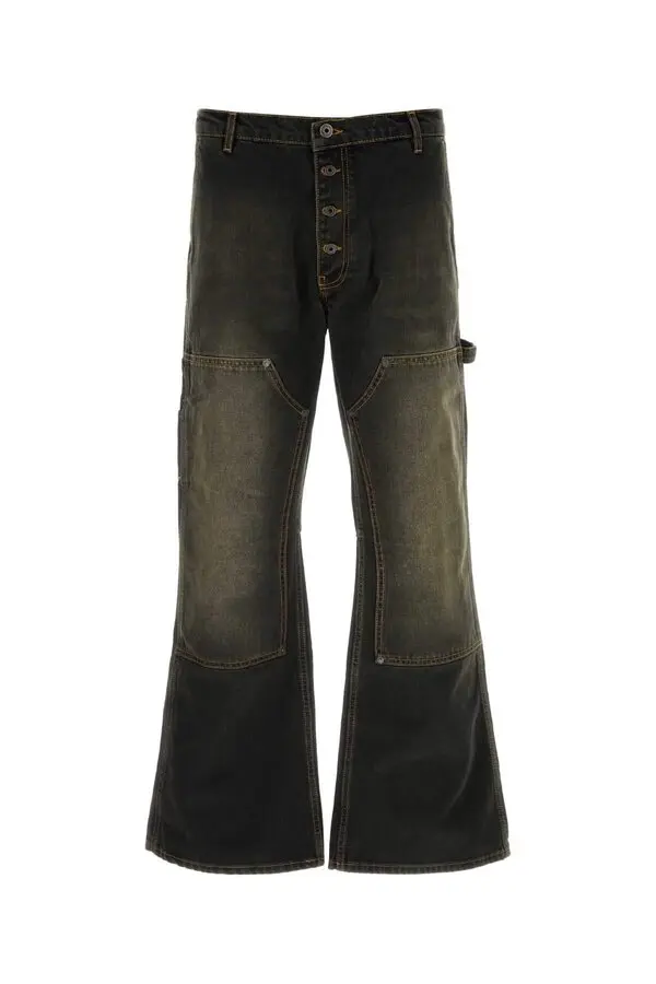 Off-White Denim Wide-leg Jeans