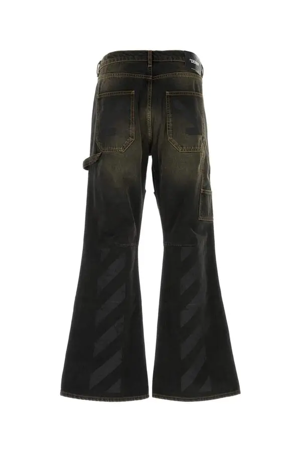 Off-White Denim Wide-leg Jeans