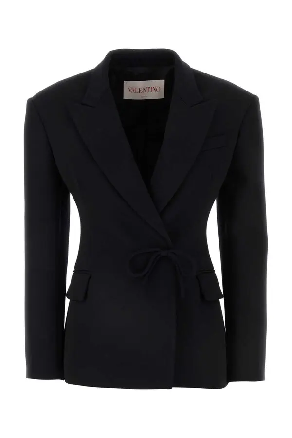 Valentino Garavani Wool Blazer - Black