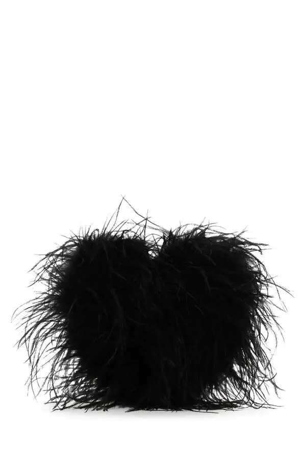 Alexander Wang Feathers Clutch
