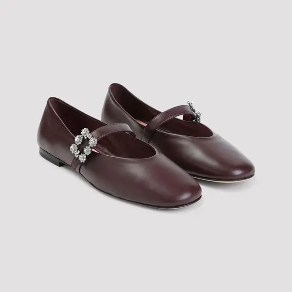 ROGER VIVIER Mini Flowers Srass Ballerina