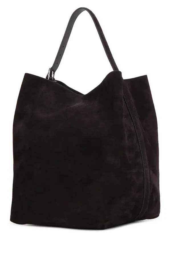 TOTEME Belted Suede Tote