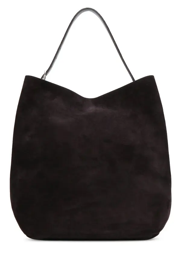 TOTEME Belted Suede Tote - Multicolor