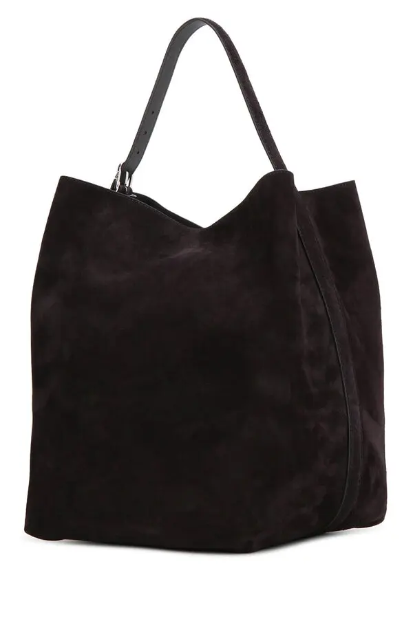 TOTEME Belted Suede Tote - Multicolor