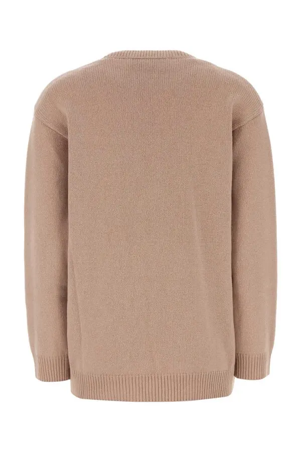 Valentino Garavani Powder Cashmere Oversize Sweater - Pink