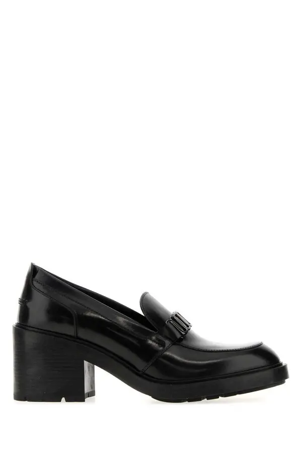 FERRAGAMO Leather Marla Pumps - Black