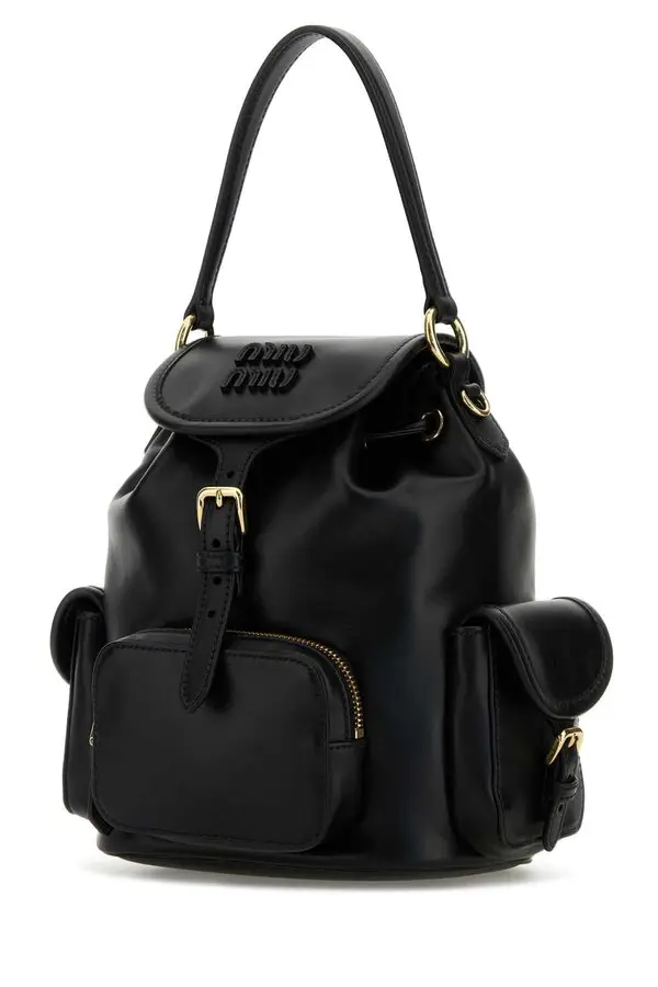 Miu Miu Leather Backpack